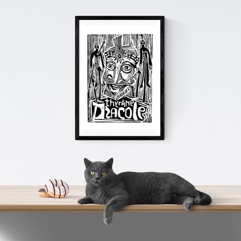 Dracula in Hermannstadt NFT Artwork Collectible - Dracula Art NFT